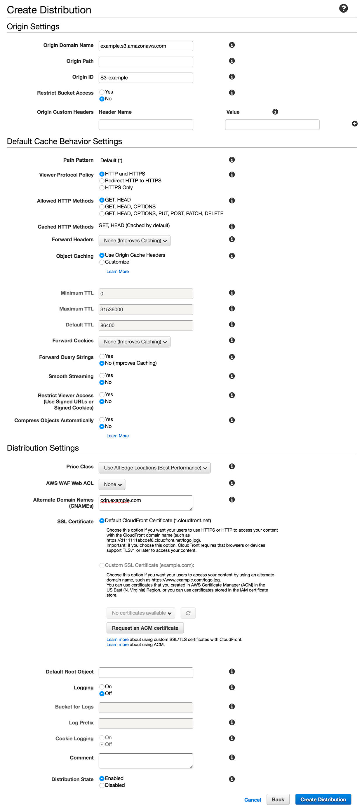 Speed Up S3 Bucket by Using CloudFront